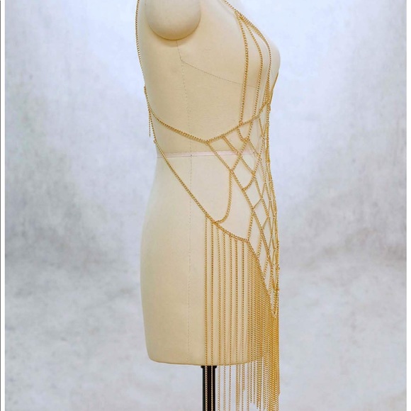 S. the Widow | Dresses | Kelis Body Chain Dress | Poshmark